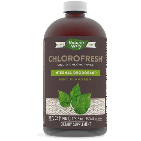 Nature's Way Chlorofresh® Liquid Chlorophyll Mint -- 16 fl oz - Vitacost
