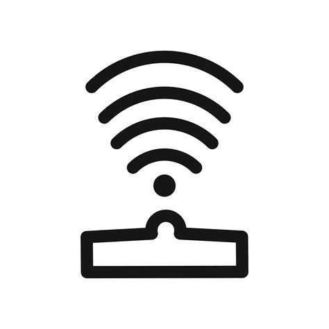 Sensor Icon Black Line Art Logo 48312740 Vector Art At Vecteezy