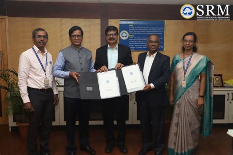 Srm Ist Chennai On Linkedin Srmist Mou Iitm