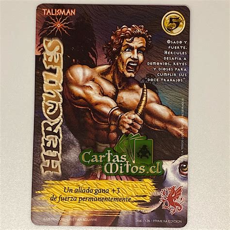 Hércules Mitos Y Leyendas El Reto Cartas Mitos