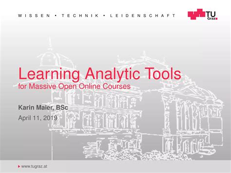 Learning Analytics Tools Ppt