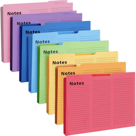 Colourful Folder Office Data Classification Organizer Book File Folder