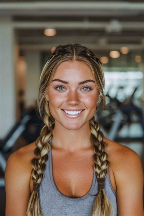 20 Cute Workout Hairstyles For The Gym In 2025 Gym Hairstyles