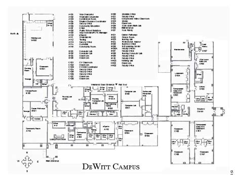 Dewitt Campus Map Phillips Community College