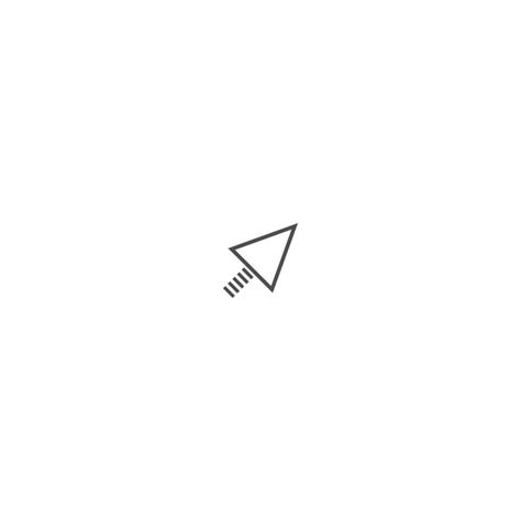 Mouse Cursor Pointer Icon Logo Vector Vector Art At Vecteezy
