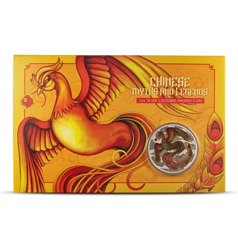 2022 Colorized Silver Chinese Myths And Legends Phoenix Card Silver