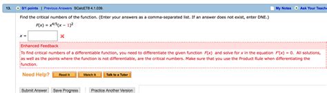 Solved 13 0 1 Points Previous Answers Scalcet8 4 1 039 My