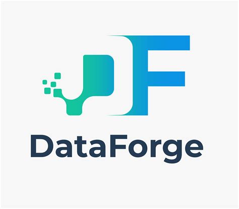 Data Forge Company Logo Logo Design Behance