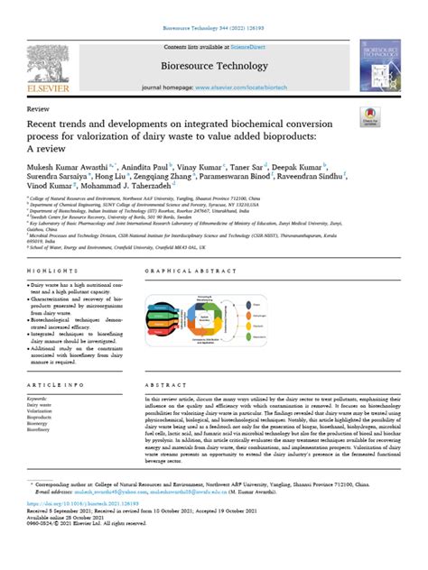 Recent Trends And Developments On Integrated Biochemical Conversion Process For Valorization Of