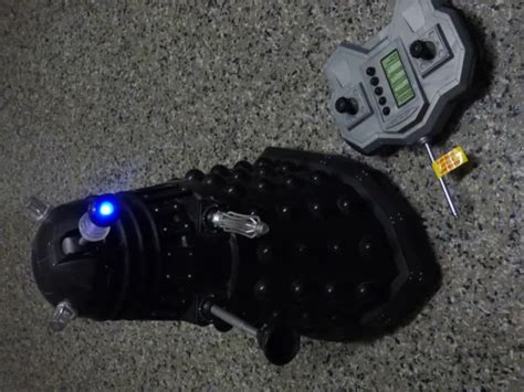 Doctor Who 12” Dalek Sec Black Remote Control Moving And Talking Dalek
