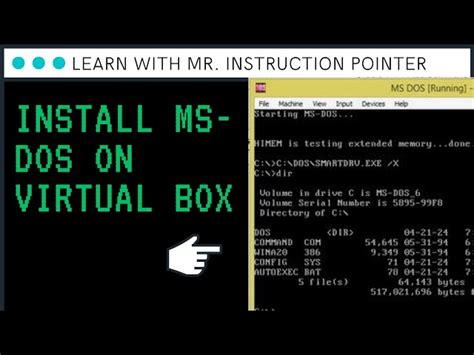 Install Dos Virtual Machine On Windows 10 Platform Using Virtualbox