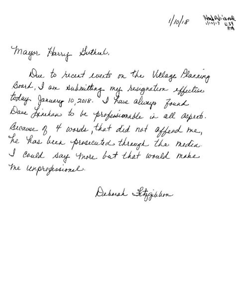 Handwritten Letters Format