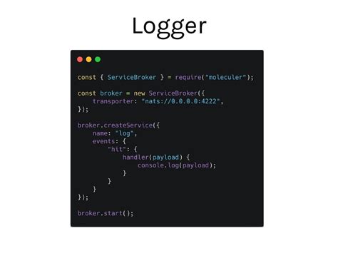 Introduction To Microservice Using Moleculer Framework Speaker Deck