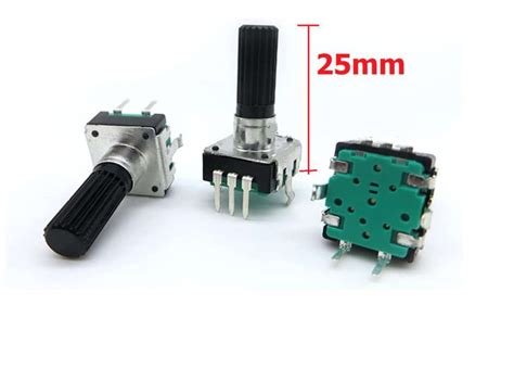 Jual New Original Ec12 12 Bit Rotary Encoder Potentiometer Switch 360