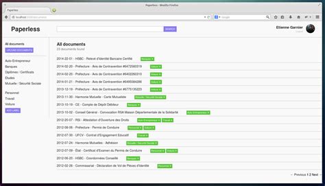 Github Garnieretiennepaperless Web Based Personal Document