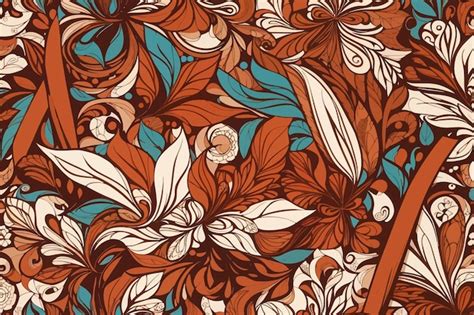 Premium Vector Seamless Pattern Cinnamon Illustration