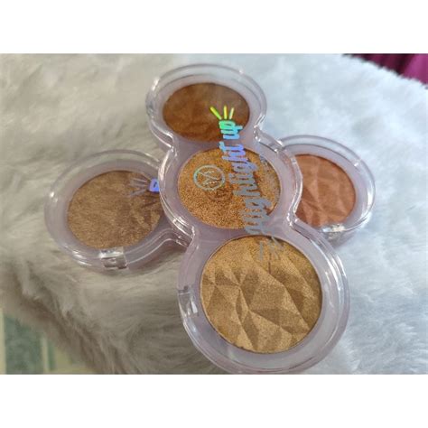 Paleta Trio Iluminador Highlight Up Em Pó 3 Cores Shopee Brasil