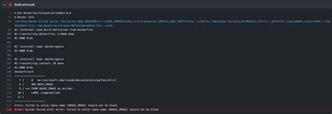 Multiple Build Args Dont Get Parsed Correctly · Issue 543 · Docker