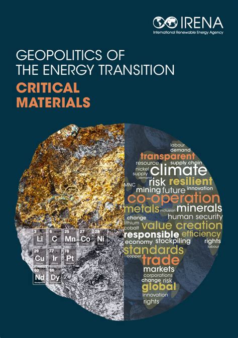 Geopolitics of the energy transition: Critical materials - Altiorem