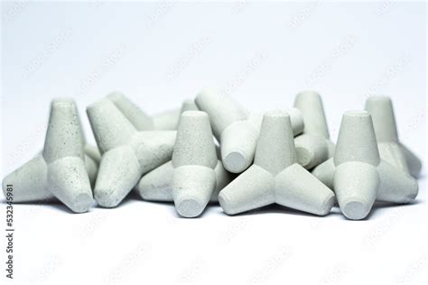 Concrete Tetrapod Breakwaters Tetrapod Model Design Concept Stock