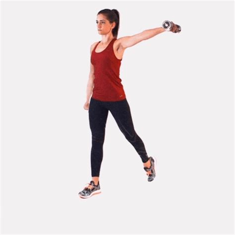 Lateral Raise With Split Squat L By Ömer Köseoğlu Exercise How To