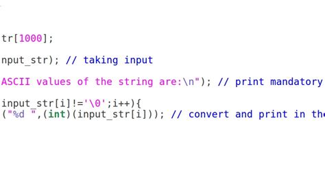 Elab For Programming Ascii Name