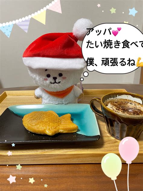 Bts Community Posts これからクリスマス🎄シーズンでrjサンタは大忙しになる前の腹ごしらえ😋 我が家のdは物が