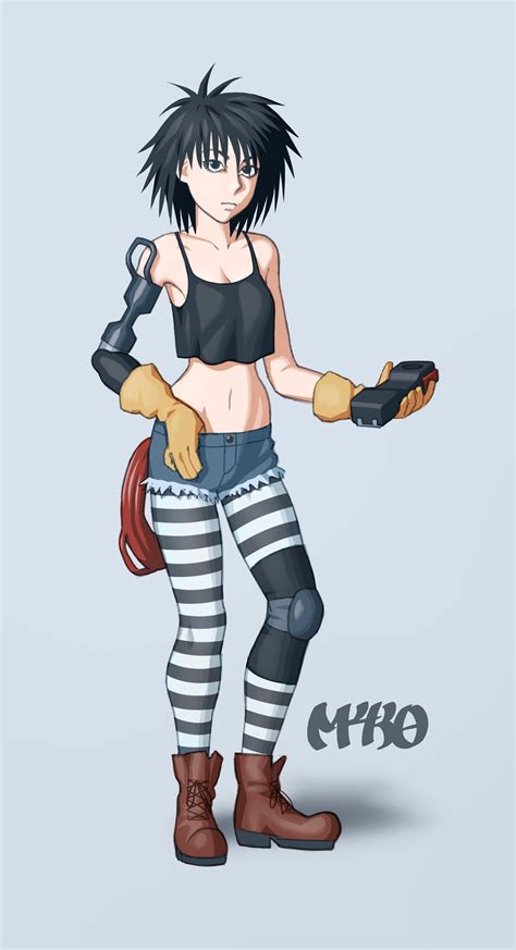 Goth Hacker Chick By M4k0 On Newgrounds