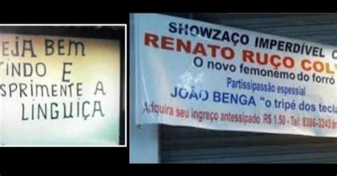As 20 placas mais engraçadas espalhadas pelo Brasil