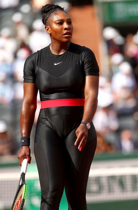 Serena Williams Rocked Up In A Black Panther Inspired Catsuit At The