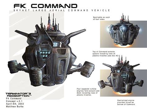 FK Command SkyNet Large Aerial Command Vehicle Turbine Engine