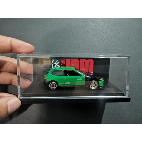 Hot Wheels Custom Honda Civic Eg6 Drag Shopee Malaysia