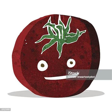 말풍선이 있는 토마토색 과일에 대한 스톡 벡터 아트 및 기타 이미지 과일 귀여운 그리기 Istock