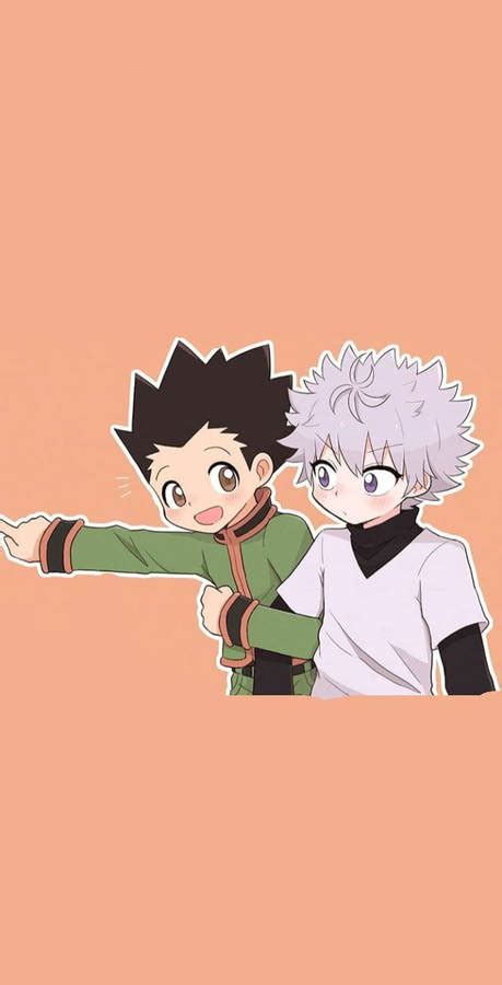 Download Free Adorable Gon And Killua Fan Art Wallpaper