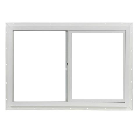 Tafco Windows 355 In X 235 In Utility Left Hand Single Sliding