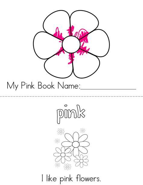 My Favorite Color Is Pink Book Twisty Noodle