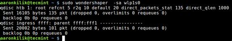 Wondershaper Linux
