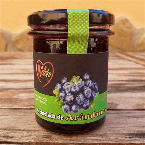 Mermelada de Arándanos Artesanal Miel Artesanal Tienda online