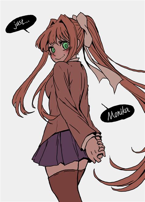 Safebooru 1girl Absurdres Arms Behind Back Black Legwear Blue Skirt