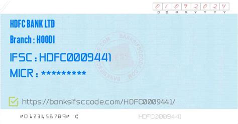 Hdfc Bank Ltd Hoodi Branch IFSC Code Bangalore Contact Phone Number Address