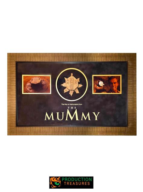 The Mummy 1999 Resin Made Static Key To Hamunaptra Production