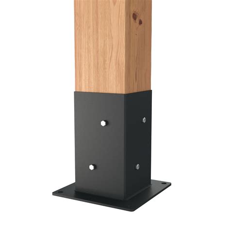 Коннекторы для беседки из бруса 100х100 MIROZDANIE Double BASE графит ...