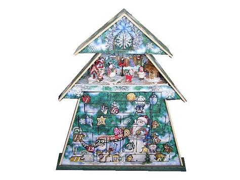 Musical Advent Christmas Tree 47088