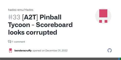 A2t Pinball Tycoon Scoreboard Looks Corrupted · Issue 33 · Hades