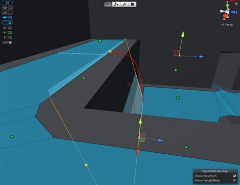 Navmesh Link Why There Is No Bending Control Unity Engine Unity Discussions