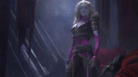 Women Blue Eyes White Hair Queen Of The Reef Destiny Digital Art Mara Sov Wallpapers Hd