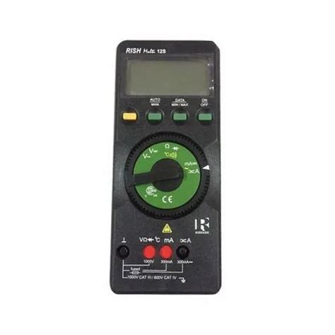 Rishabh Digital Multimeter Warranty 1 Year At Best Price In Ahmedabad