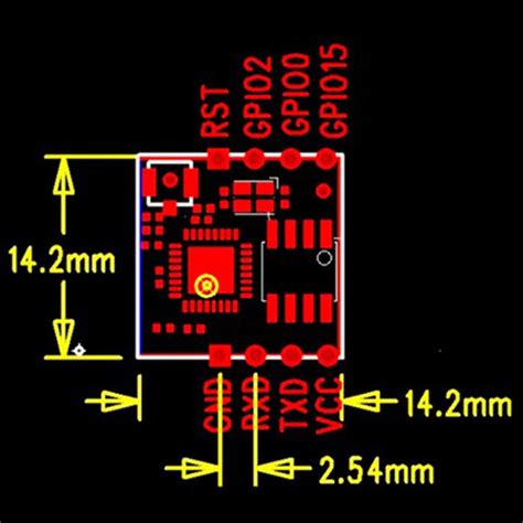 Esp8266 Esp 02 Module From George On Tindie
