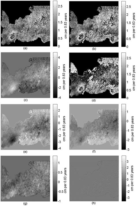 Figure B1 Uncorrected And Corrected Insar Images And Inferred