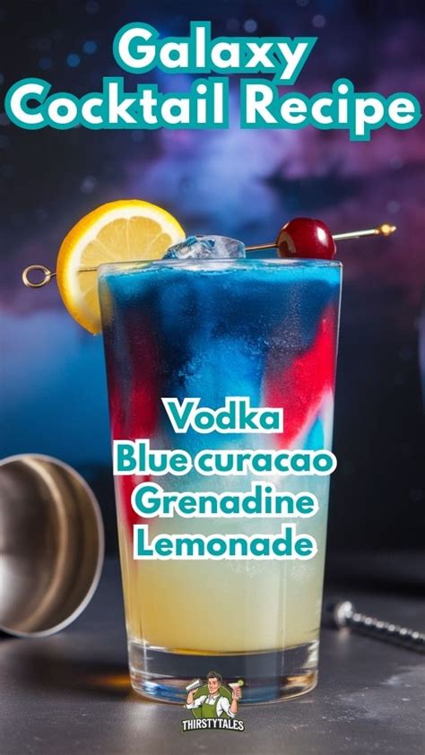 Galaxy Cocktail Recipe How To Mix A Cosmic Drink Thirsty Tales